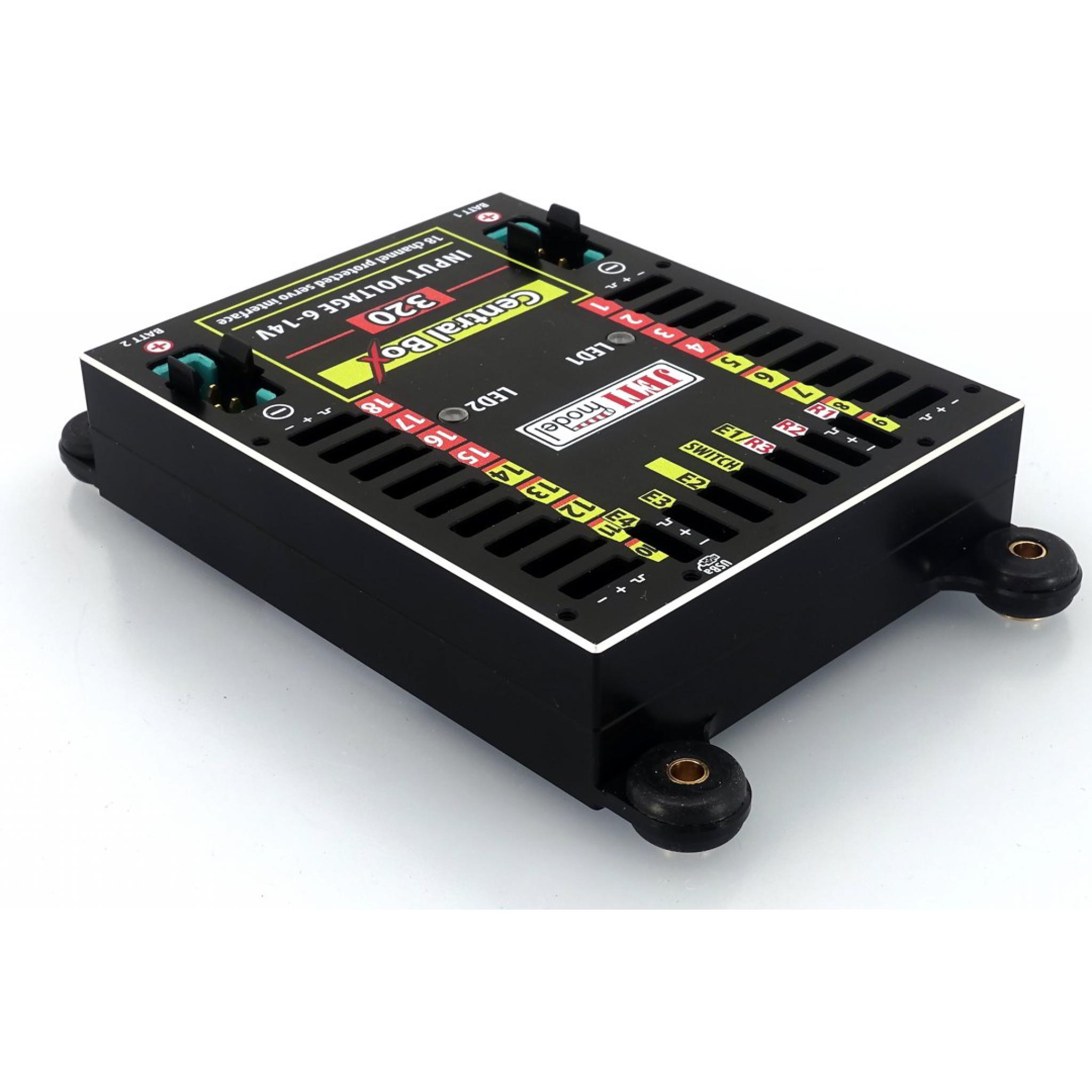 Jeti Central Box 320 With 2 x Rsat and RCSW | JettstreamUK